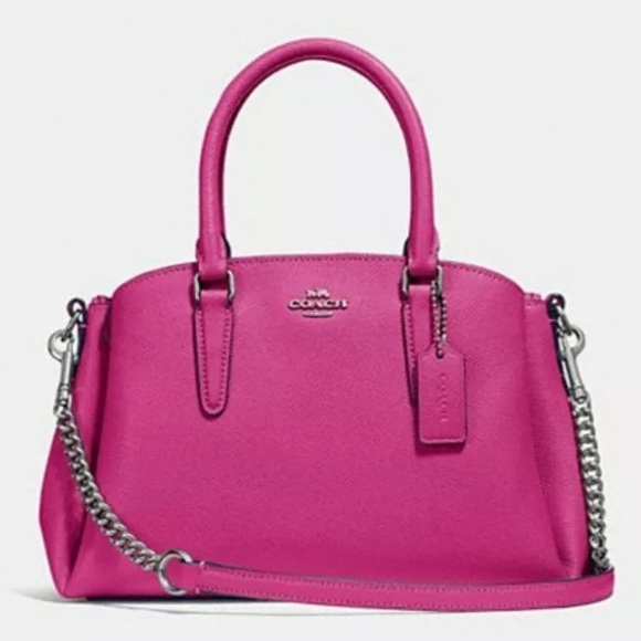 Coach | Bags | Coach Nwt Hot Pink Satchelcrossbody Bag | Poshmark